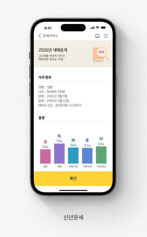 2026 무료 신년운세 보기 | 오늘의 운세부터 타로까지 한 곳에서 | KB의 생각